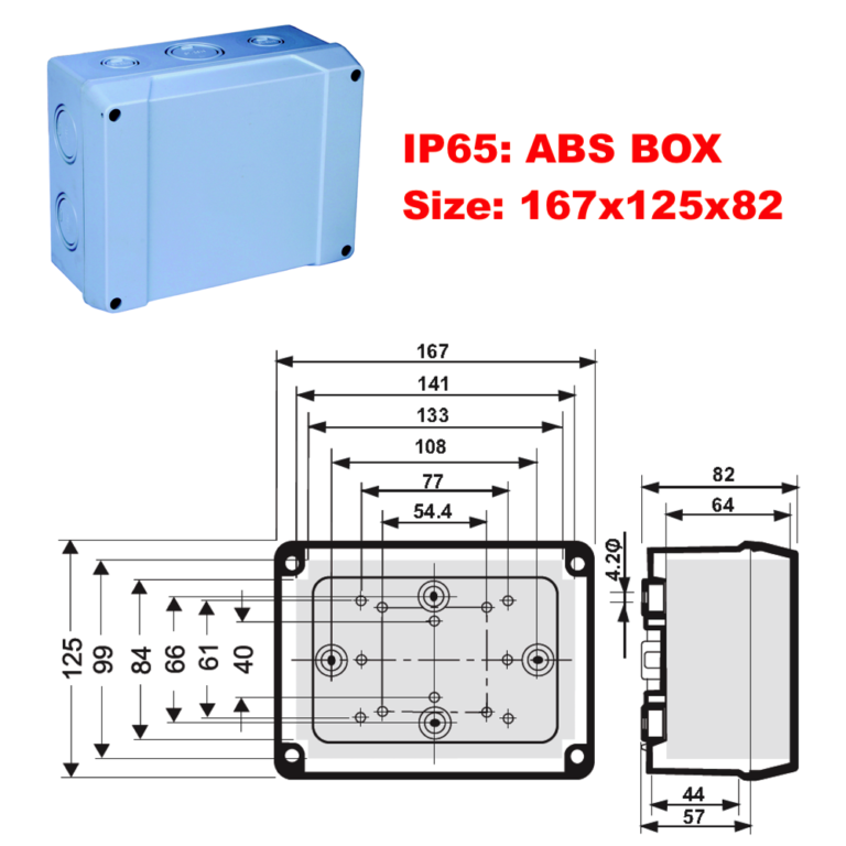 ABS Enclosure Junction Box IP65 – TSKTECH.IN