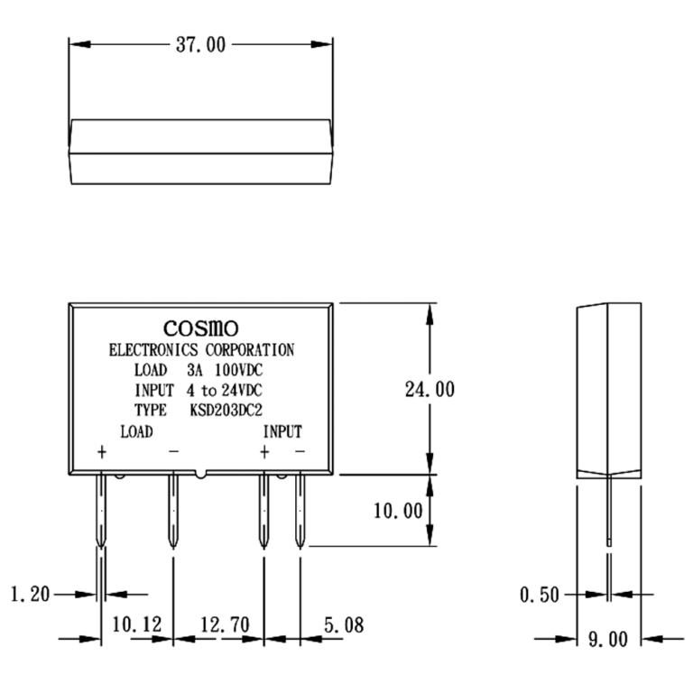 Solid State Relay SSR DC to DC – TSKTECH.IN